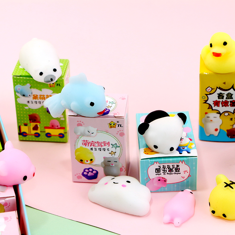 TONGLEFUN Blind Box Squishy，Cute Squeeze Toy For Kid&Child&Adult ...