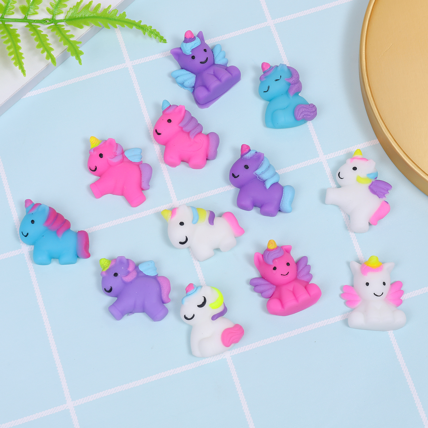 TONGLEFUN Squeeze Unicorn，Mochi Squishy Toys, Kawaii Squishies Fidget ...