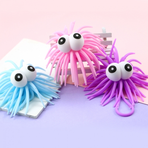 TONGLEFUN Sea Urchin Puffer Ball，Cute Mochi Squishy Toys, Kawaii ...