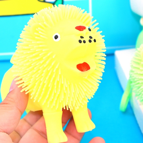 TONGLEFUN Lion Puffer Ball，Cute Mochi Squishy Toys, Kawaii Squishies ...