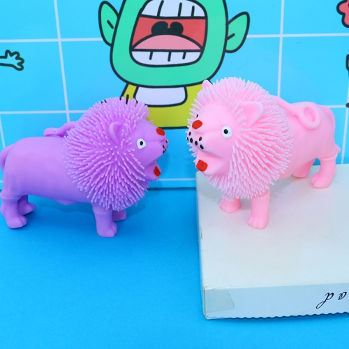 TONGLEFUN Lion Puffer Ball，Cute Mochi Squishy Toys, Kawaii Squishies ...