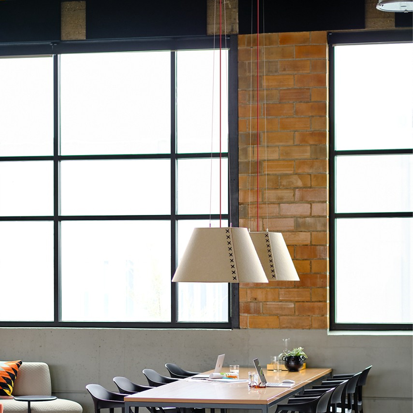 acoustic felt lamp shade