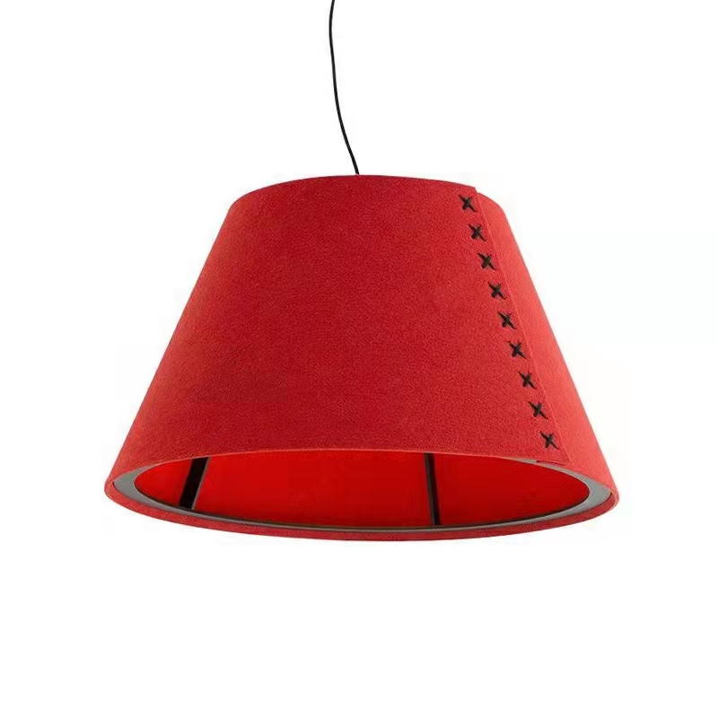 acoustic felt lamp shade