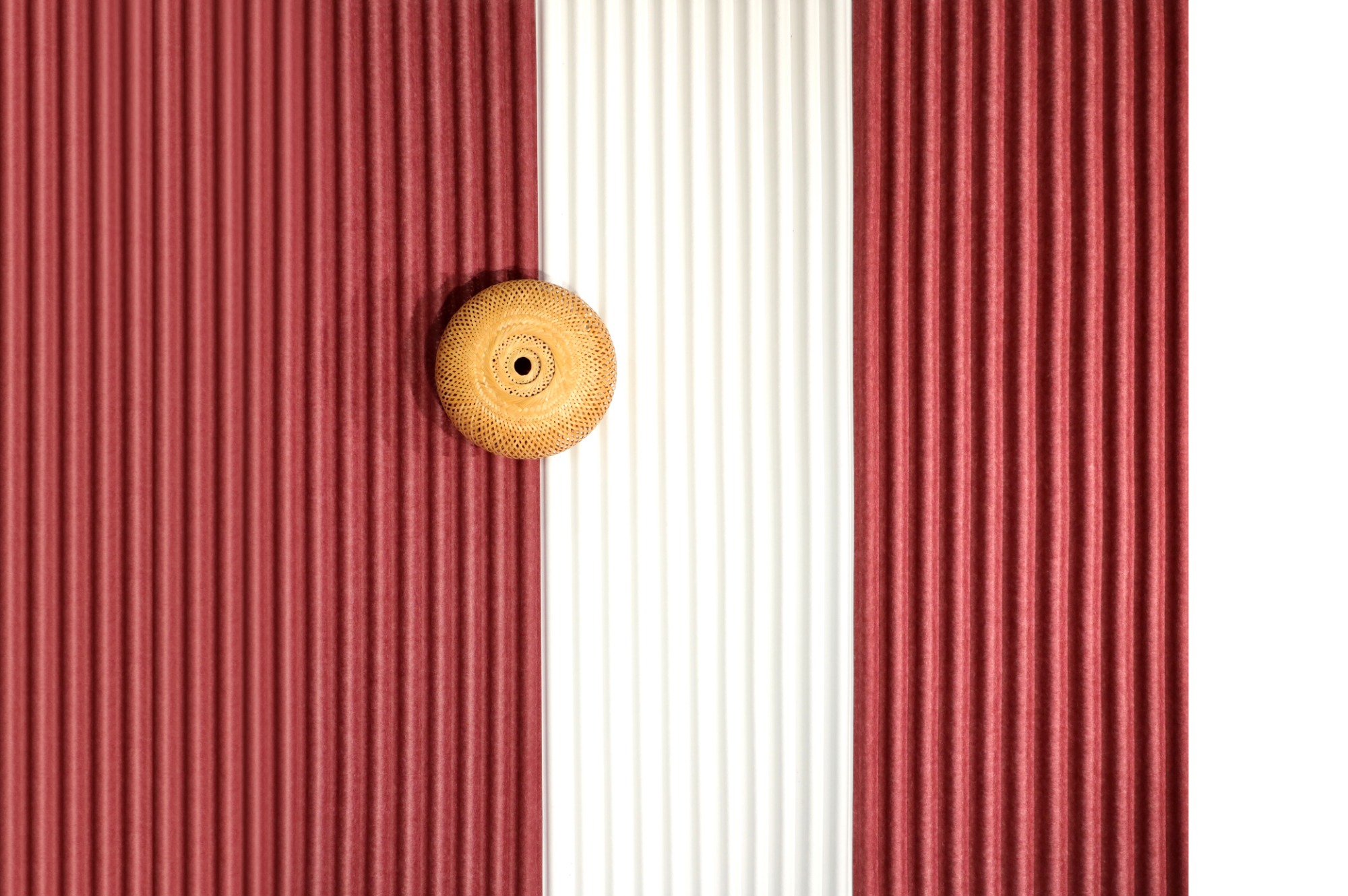 China factory 3D Embossed Pet acoustic wall cladding panels