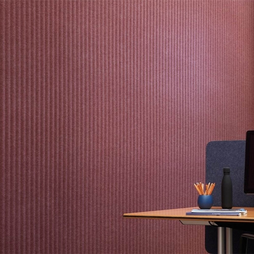 China factory 3D Embossed Pet acoustic wall cladding panels