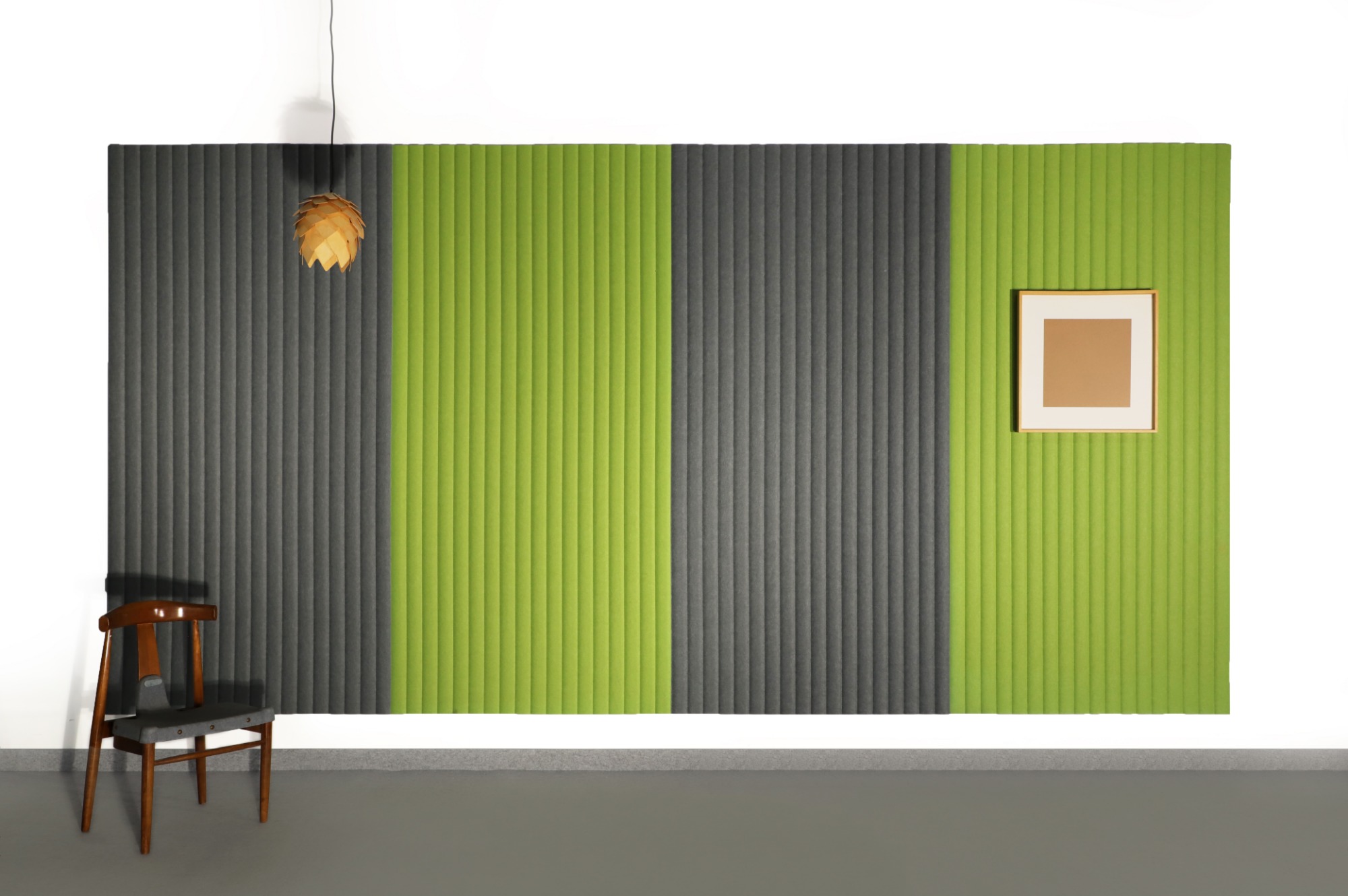 China factory 3D Embossed Pet acoustic wall cladding panels