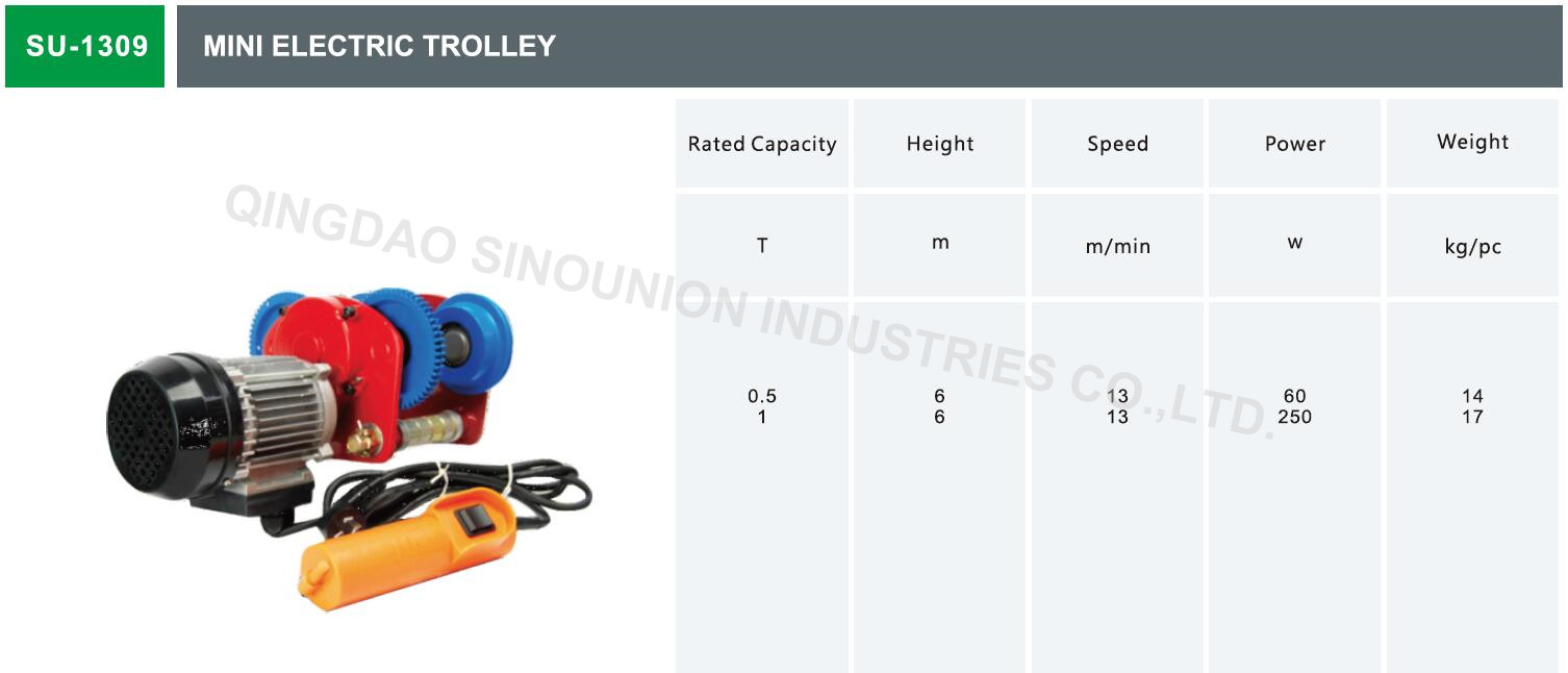 Sinounion Industries-ELECTRIC TROLLEY