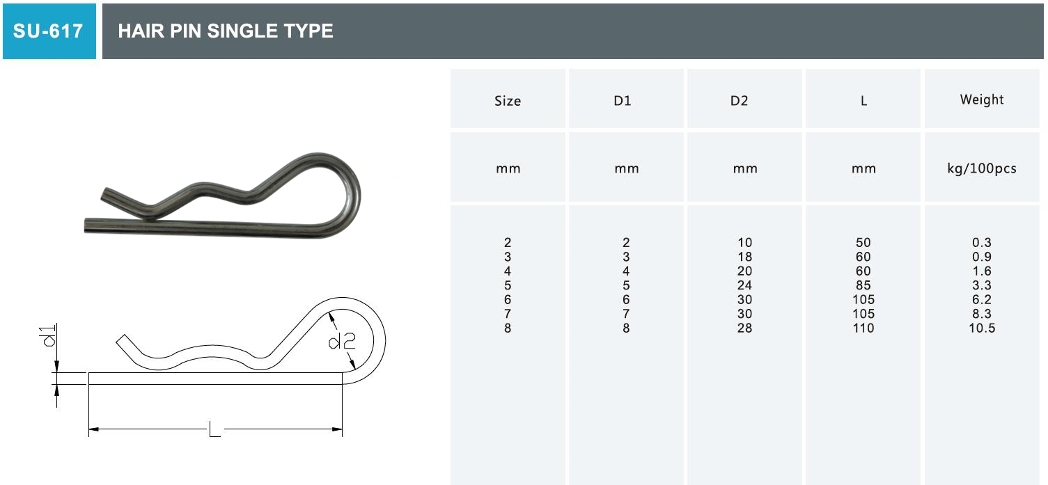 Sinounion Industries-HAIR PIN