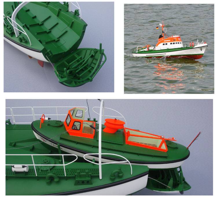 1:20 Kymodel Premium Line RC Boat Heuss,Kymodel