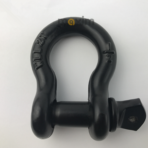 3/4 " 4.75T Galvanized First Powder Coated D Ring Bow Shackle