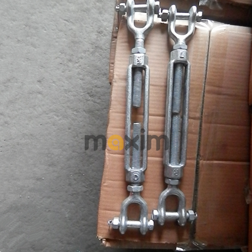 Drop Forged Jaw End Galvanized Turnbuckle With Lock Nut