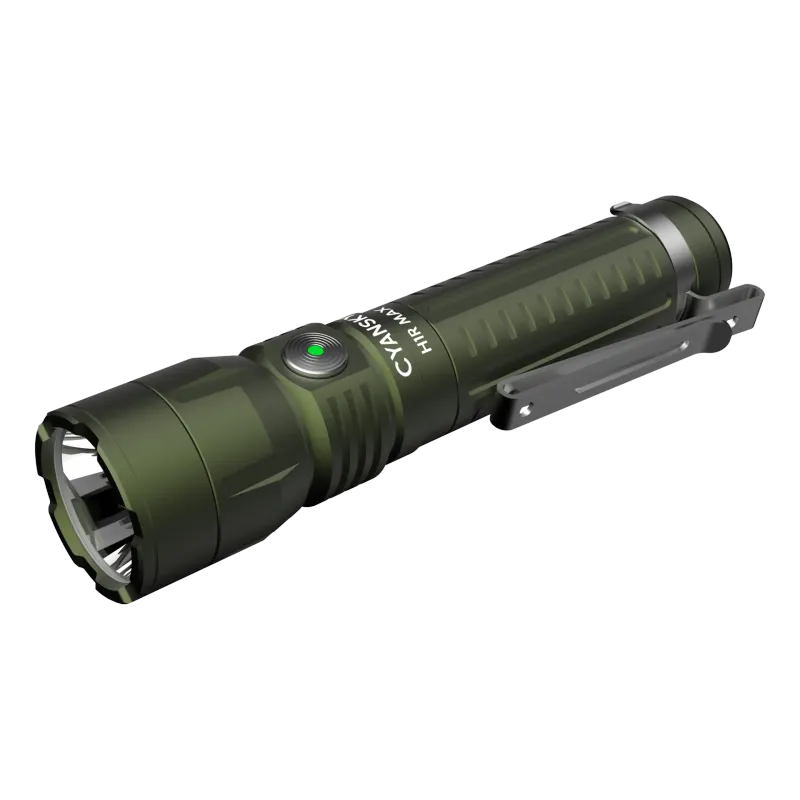 1500 lumens 460m Long Beam Throw Mini Rechargeable 18650 Flashlight ...
