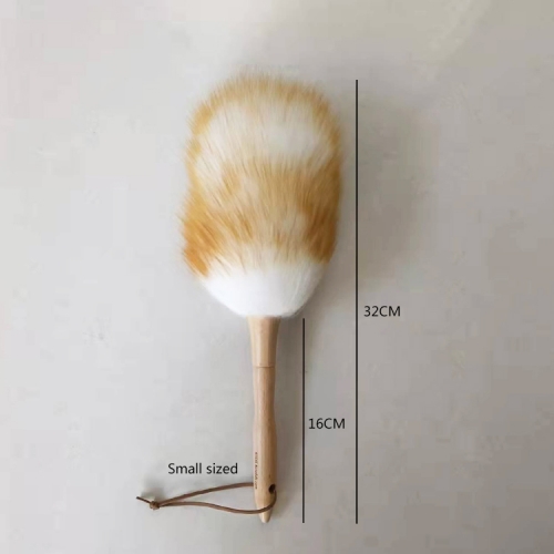 Lambswool dusters wood handle,Lambskin duster