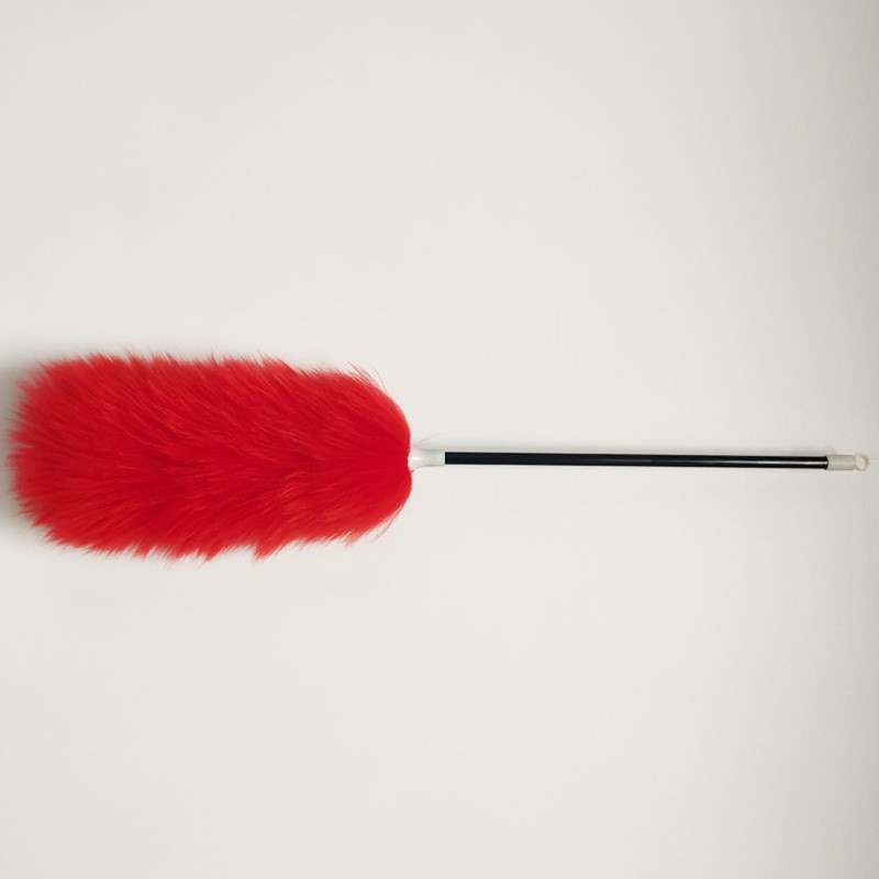 double telescopic sheepskin wool dusters