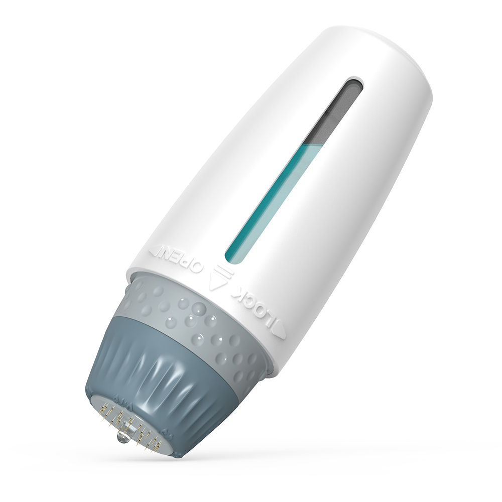 Newest Bio Needles H24 Derma Stamp Adjustable Needle Length Serum ...