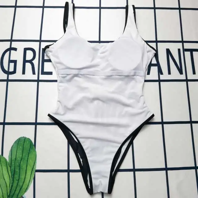 Zebra Print Backless One Piece