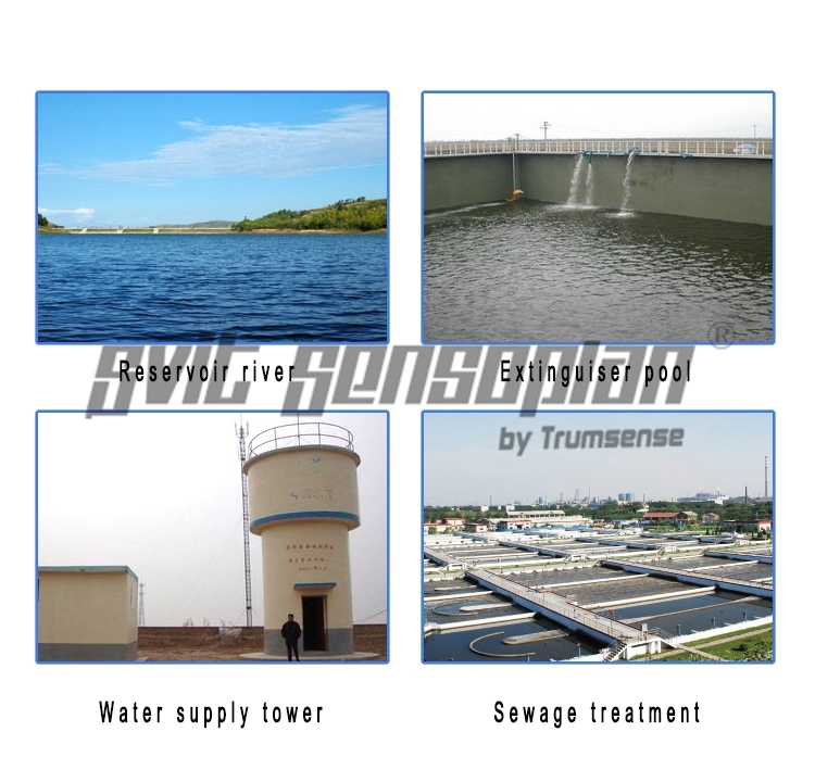 Hydrostatic split liquid level sensor liquid level transmitter 4-20mA ...