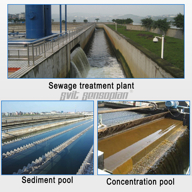 Trumsense 4 To 20ma Range 5 To 20m Ultrasonic Mud Level Meter Sludge ...