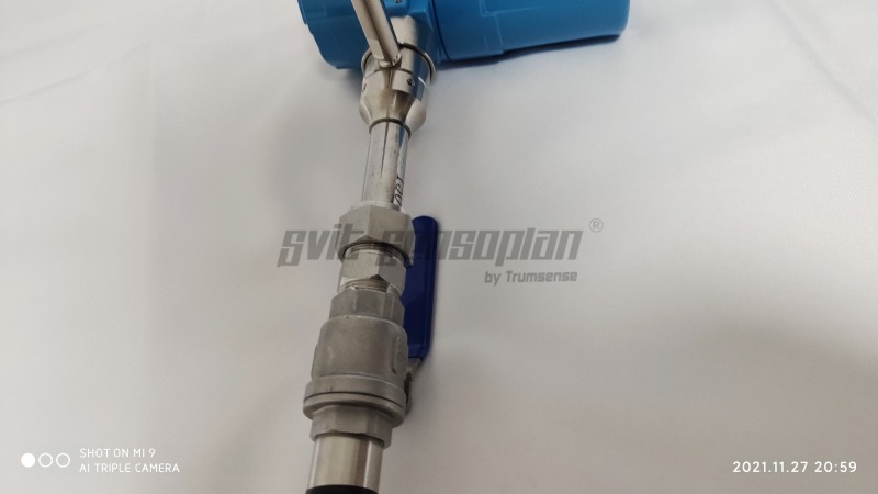 Trumsense DN150 SS304 STTTMFMDN150 Thermal Mass Flow Meter DC 24V Power ...