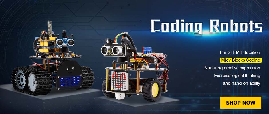 Arduino keyestudio creative and fun DIY electronics robot car and kits