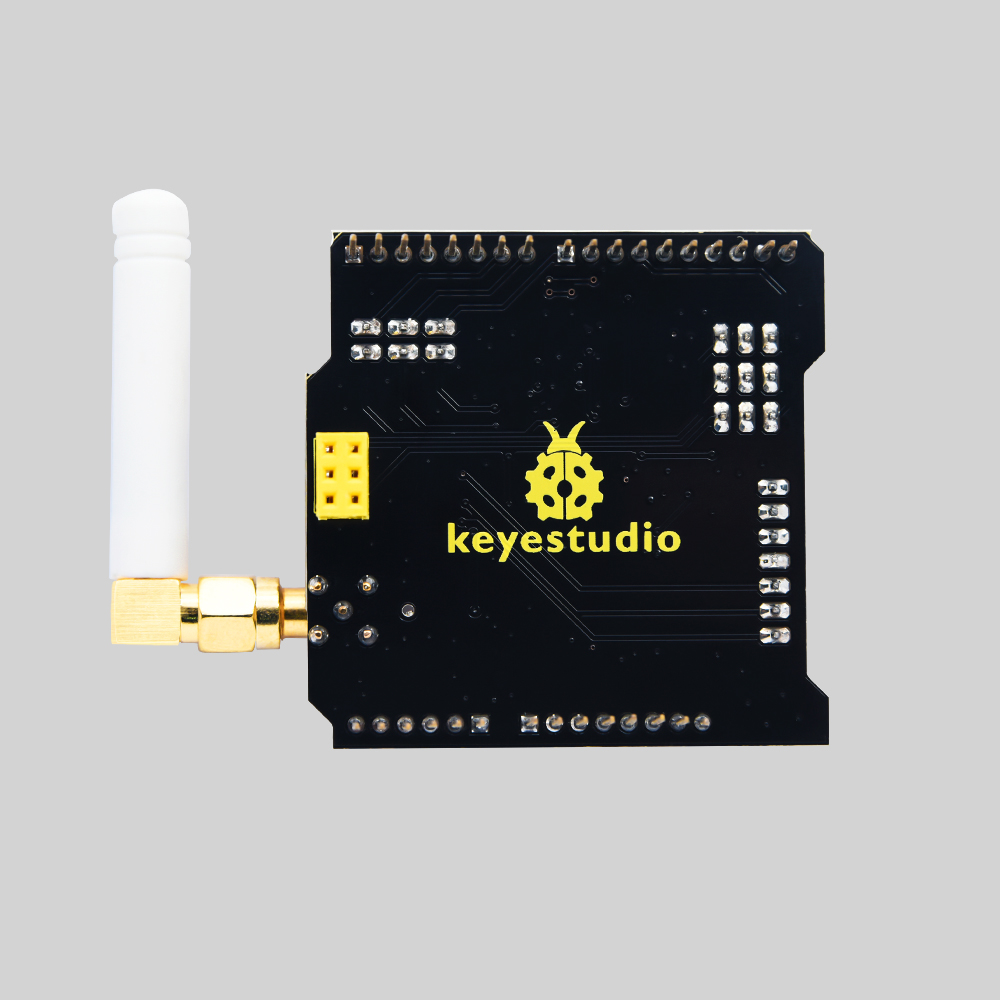Keyestudio FSK Wireless Shield RFM69HCW 868mhz(Black and Eco-friendly)