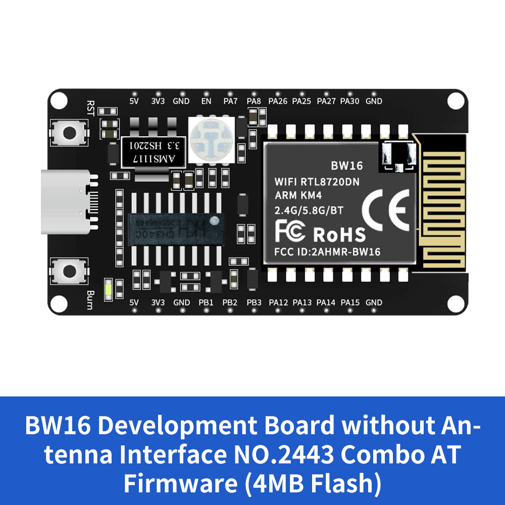 Keyestudio BW16-kit New Version Development Board/BW16 IPEX Antenna Bluetooth &Wifi Wireless Module
