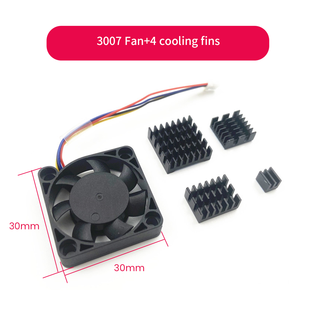 Raspberry Pi 5 3007/3010 5V Speed Adjustable Fan For Raspberry Pi Heat ...