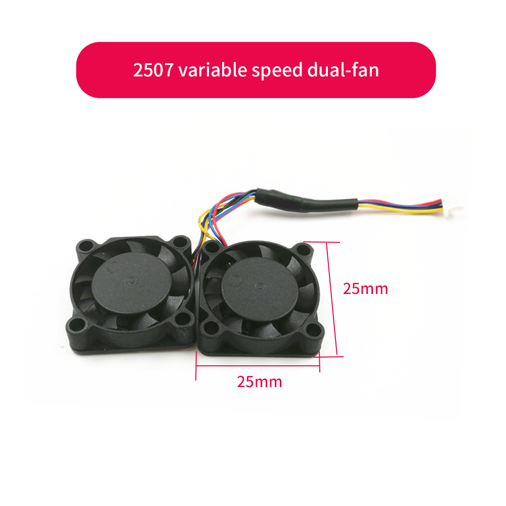 Raspberry Pi 5 3007/3010 5V Speed Adjustable Fan For Raspberry Pi Heat ...