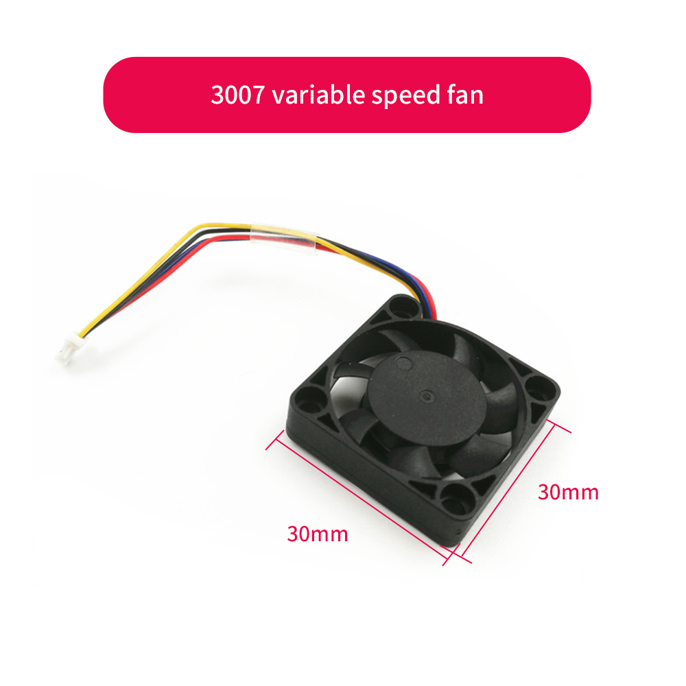 Raspberry Pi 5 3007/3010 5V Speed Adjustable Fan For Raspberry Pi Heat ...