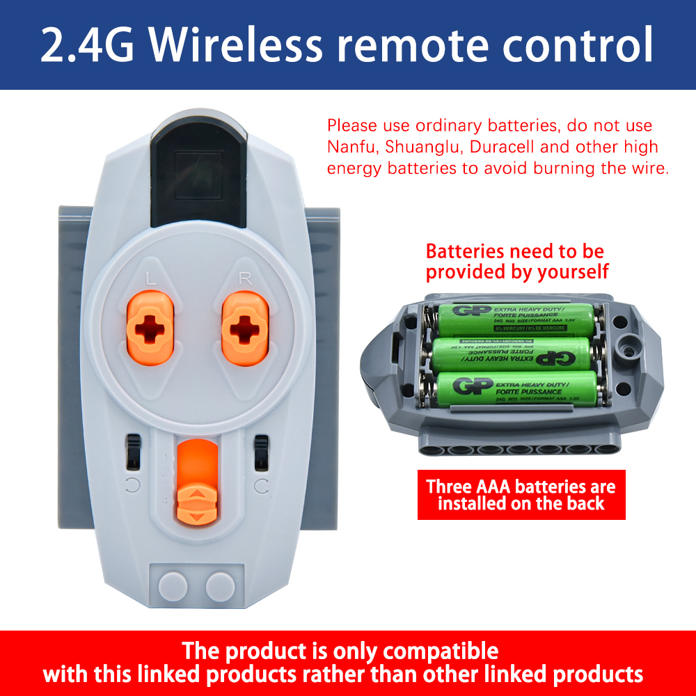 Wireless Receiver/Remote Control /Power Light /Extension Cord ...