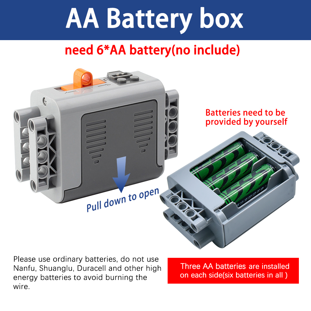 Keyestudio 88000 6 AAA Battery & 8881 9V AA Battery Holder Box ...