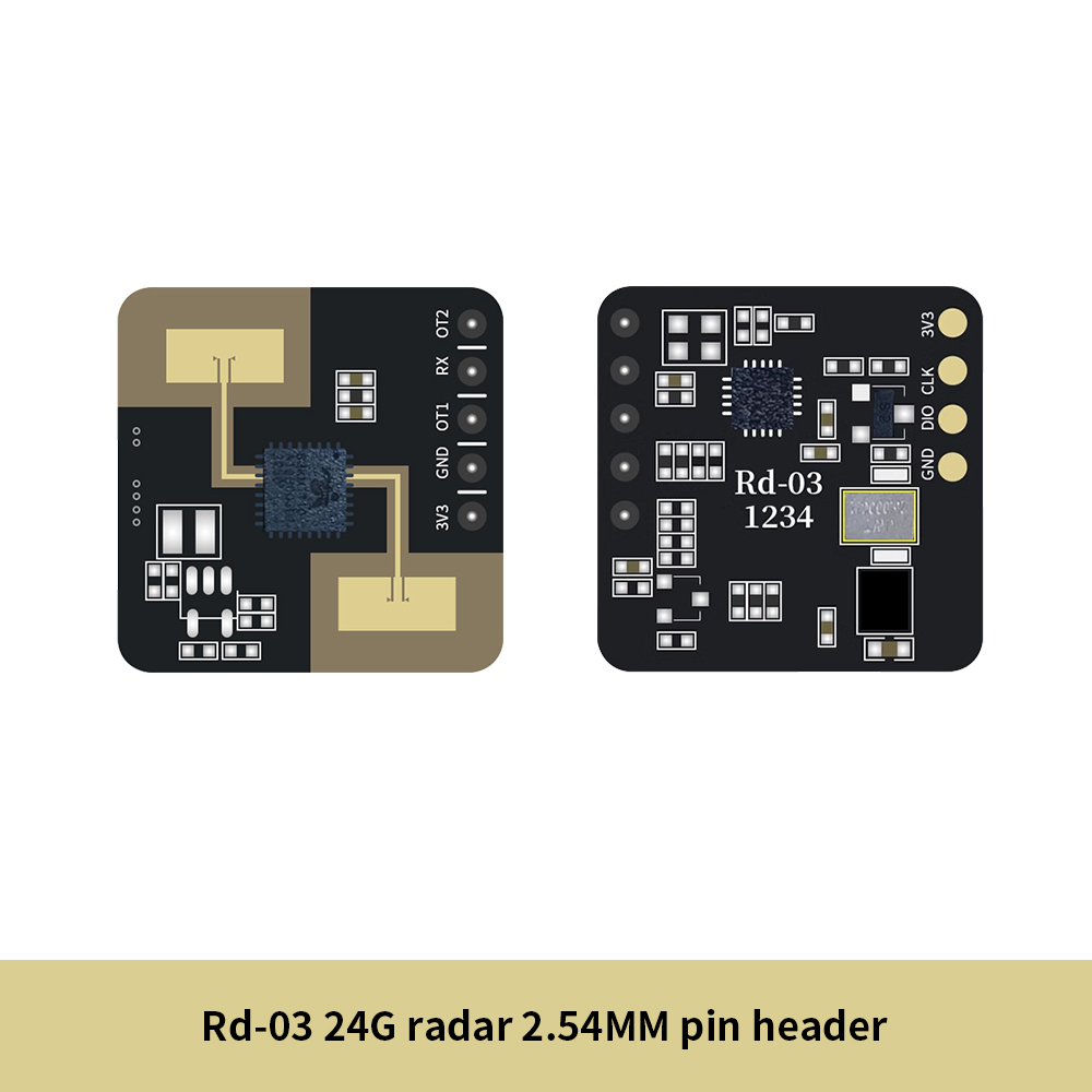 Keyestudio Micro PIR Motion Sensor Rd-01 Radar+Wi-Fi+BLE Module With Socket +2.4G FPC Antenna ...