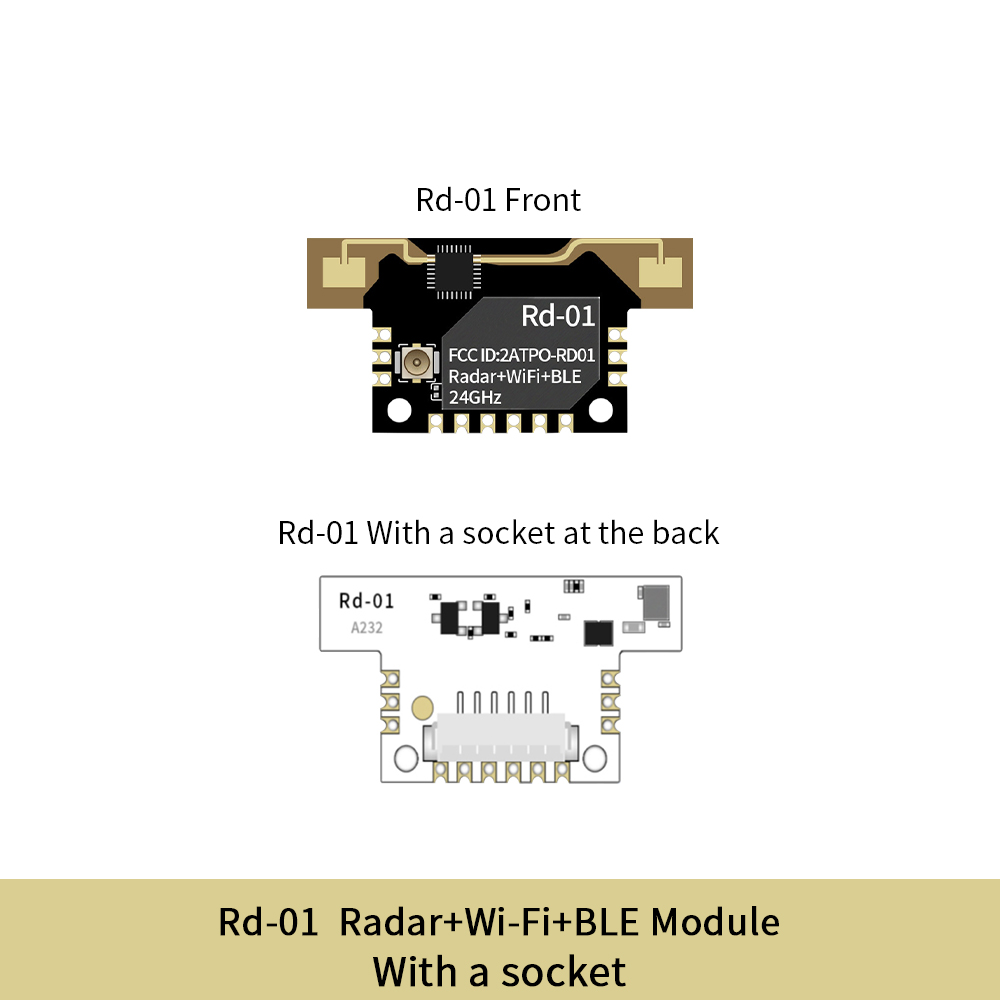 Keyestudio Micro PIR Motion Sensor Rd-01 Radar+Wi-Fi+BLE Module With ...