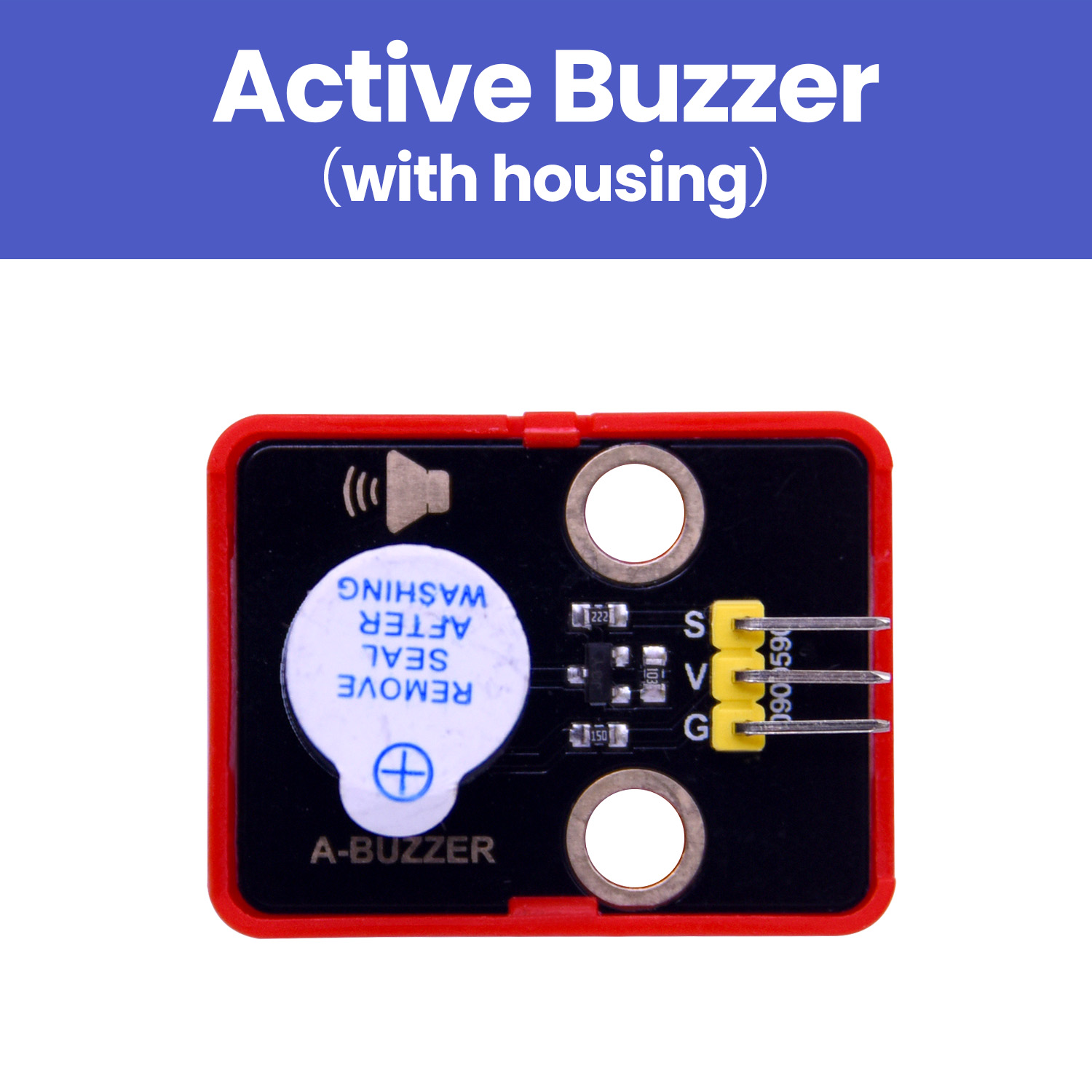 Keyestudio Active Buzzer Sensor For Arduino Sensor Module Compatible Lego Blocks