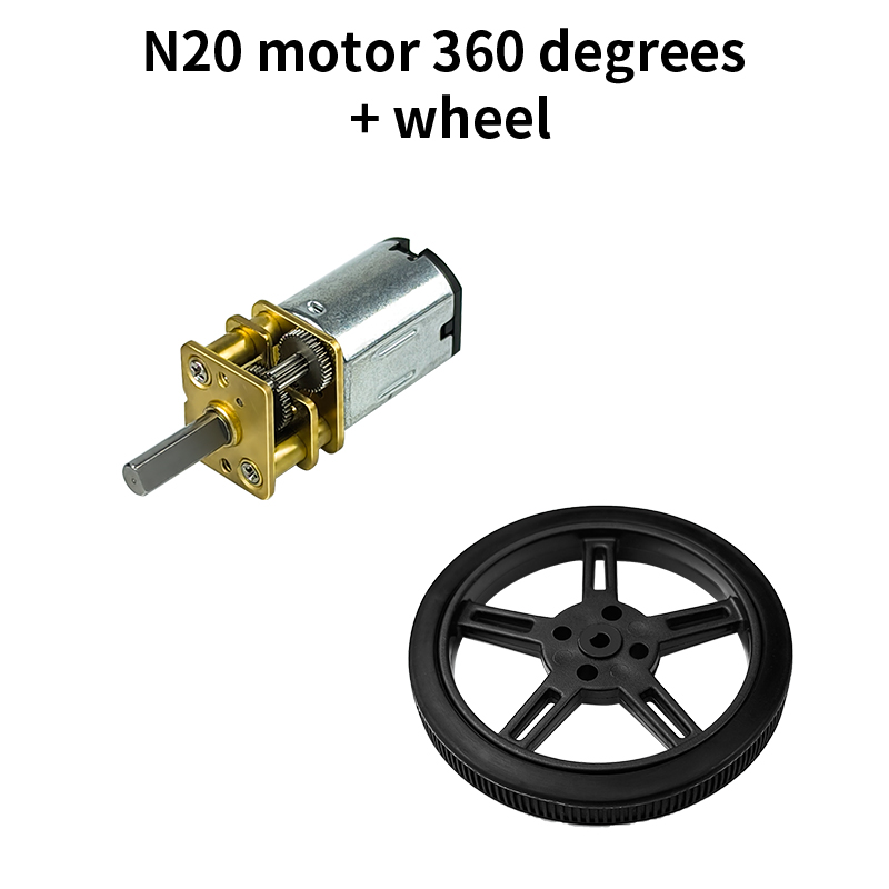 5908 Silicone Tire Wheel Compatible Robot Smart Car With 360-degree ...