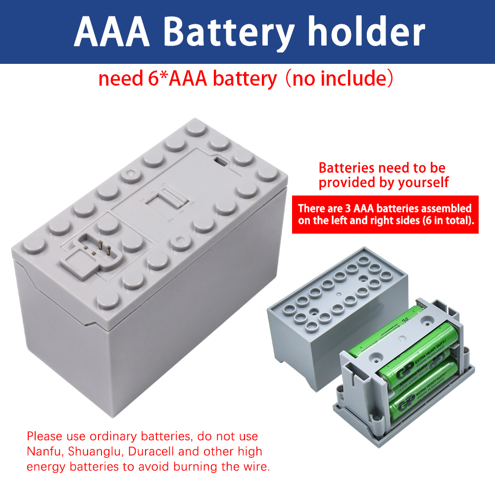 Keyestudio 88000 6 AAA Battery & 8881 9V AA Battery Holder Box ...