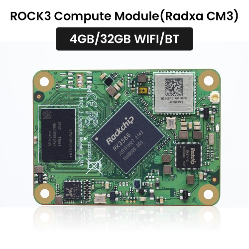 ROCK 4 Model C+ 4GB Single Board Computer Rockchip RK3399-T Arm Cortex-A72