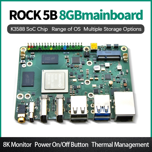 ROCK 4 Model C+ 4GB Single Board Computer Rockchip RK3399-T Arm Cortex-A72