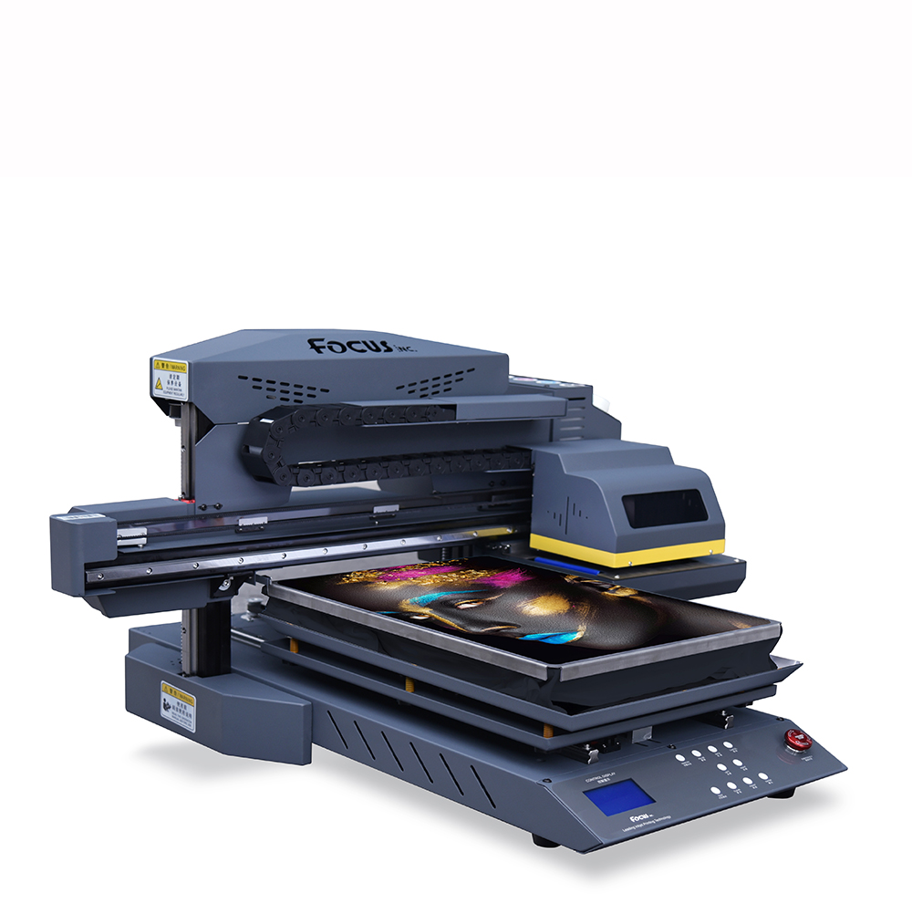 Focus Inc. Athena Jet Plus Industrial DTG Printer color white one pass ...