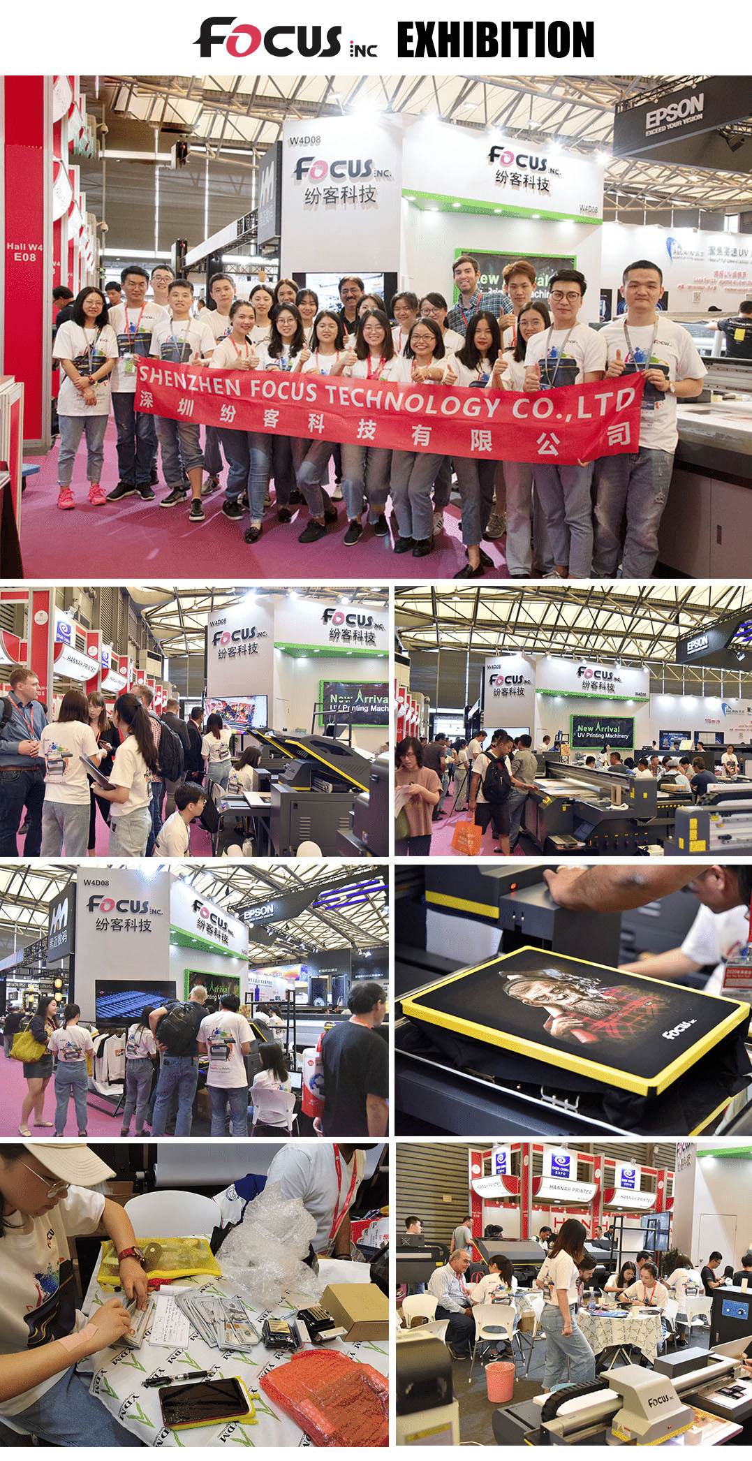 Focus Inc. Athena Jet Plus Industrial DTG Printer color white one pass ...