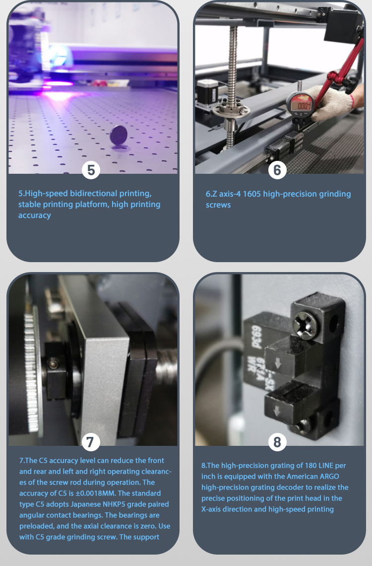 Spot Varnish UV Printer with 90x60cm size 3pcs DX11 Heads | Focus Inc.