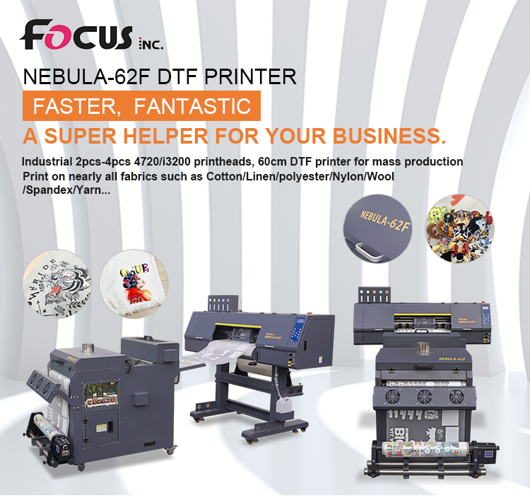 Focus Industrial Nebula-62F 60cm DTF Printer