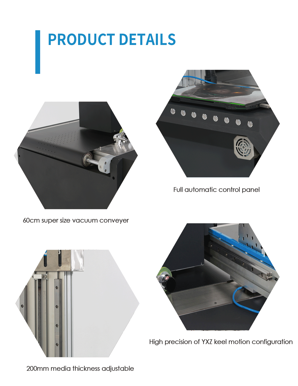 Single pass direct to packaging printer