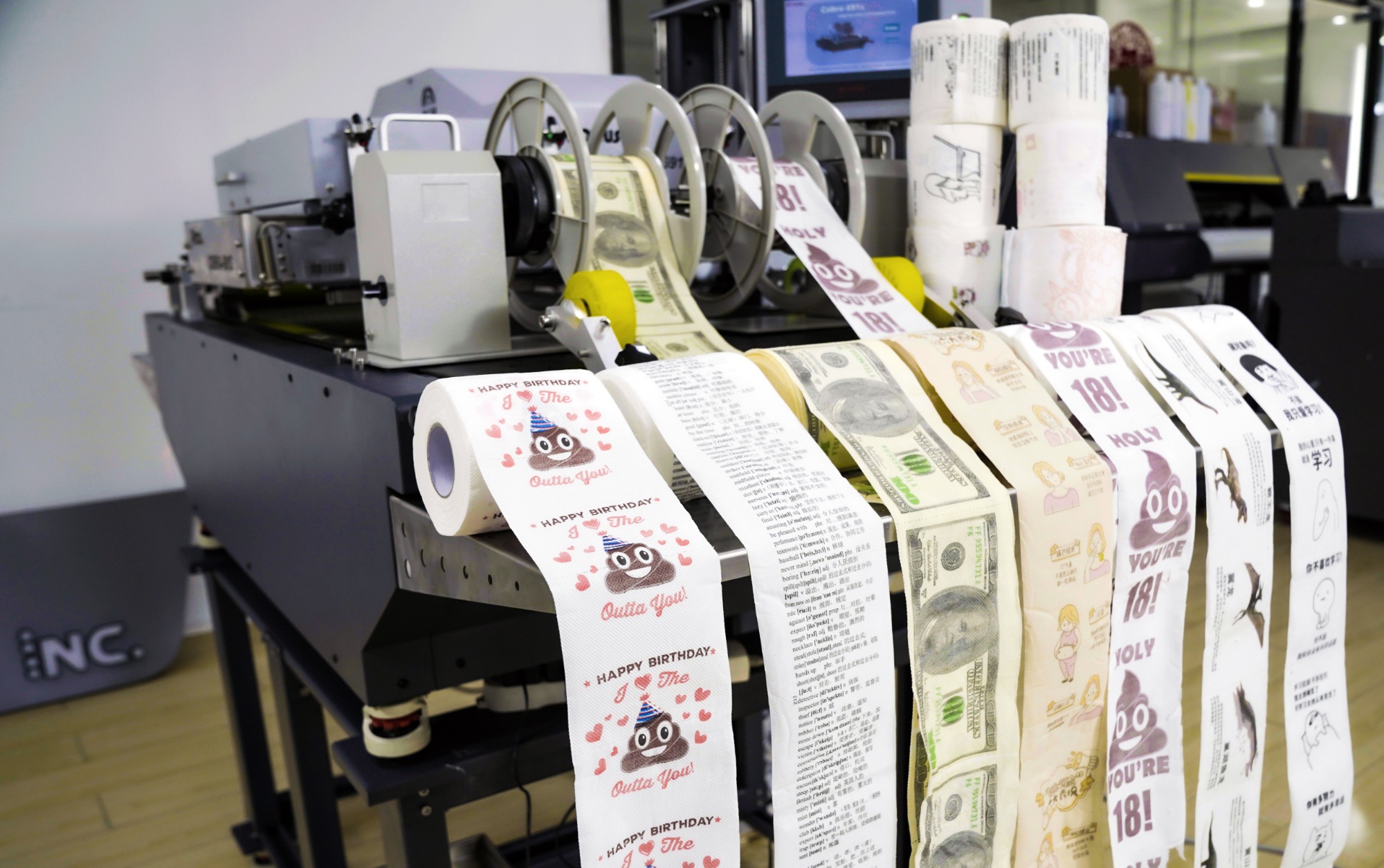 Focus Cobra-691s Digital Inkjet Corrugated Carton Bags Box Printer