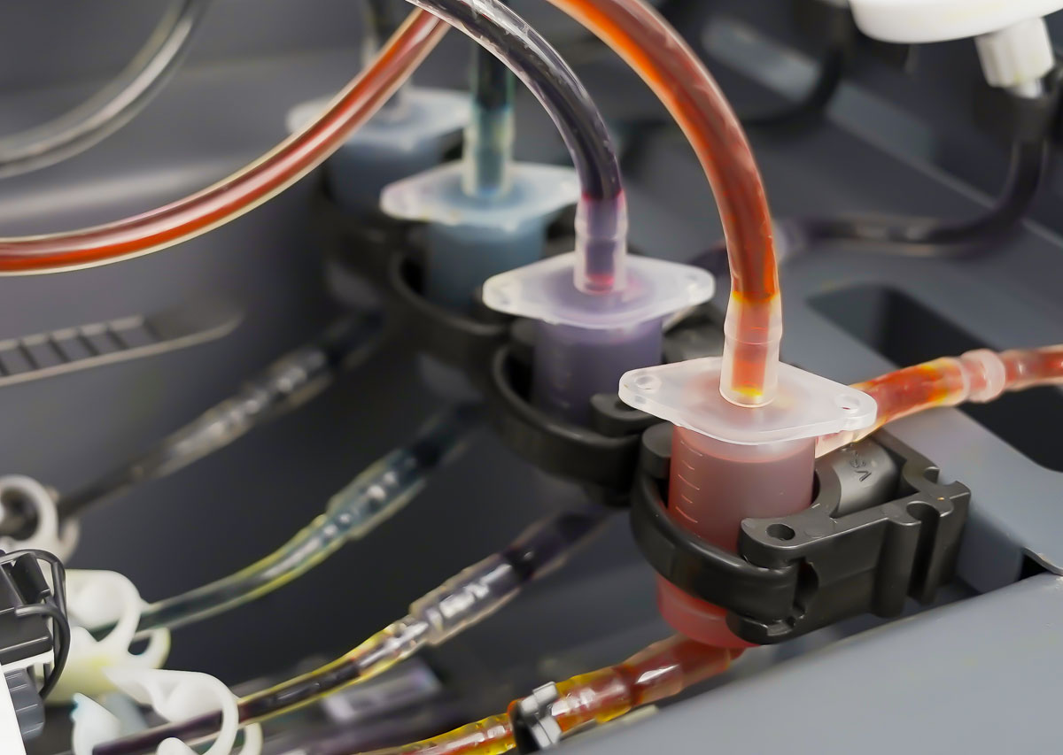 Focus Viper-391S Single pass full color inkjet label printer