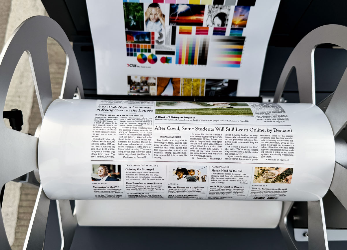 Focus Viper-391S Single pass full color inkjet label printer