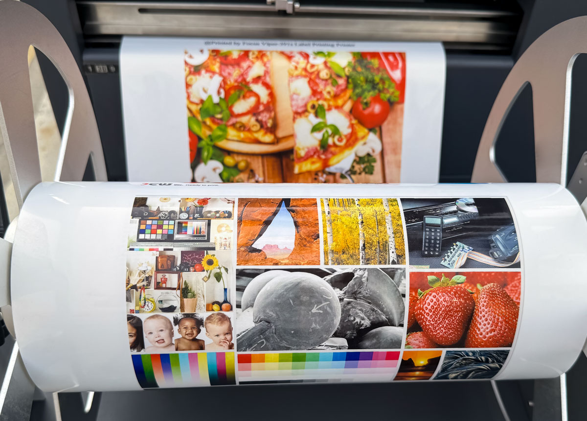 Focus Viper-391S Single pass full color inkjet label printer