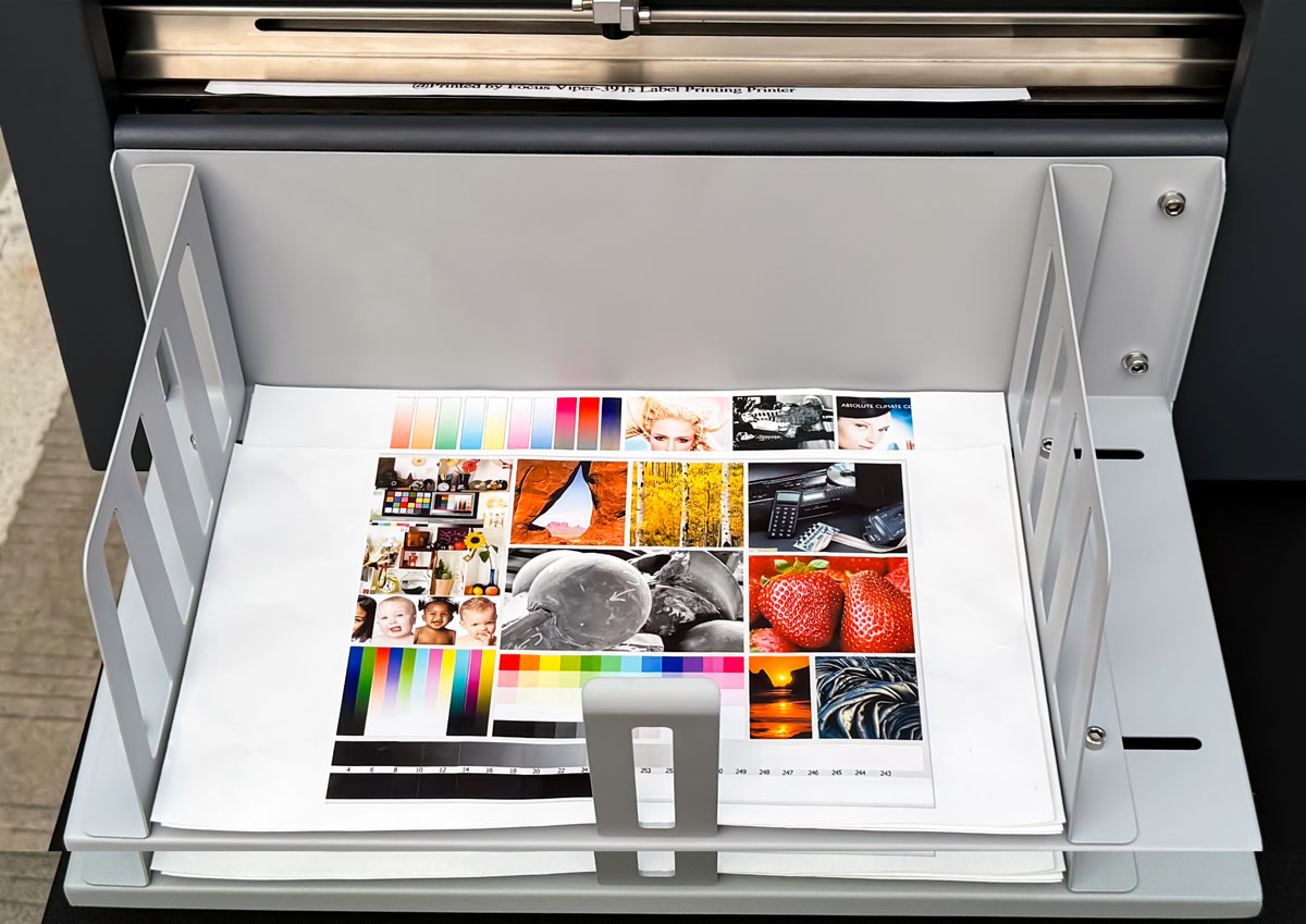 Focus Viper-391S Single pass full color inkjet label printer