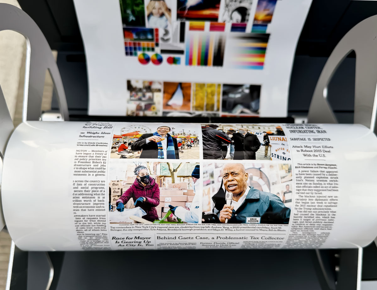 Focus Viper-391S Single pass full color inkjet label printer