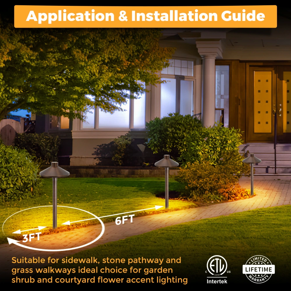 garden pathway lights